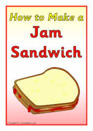 Y1 Writing Instructions: How to make a Jam Sandwich!